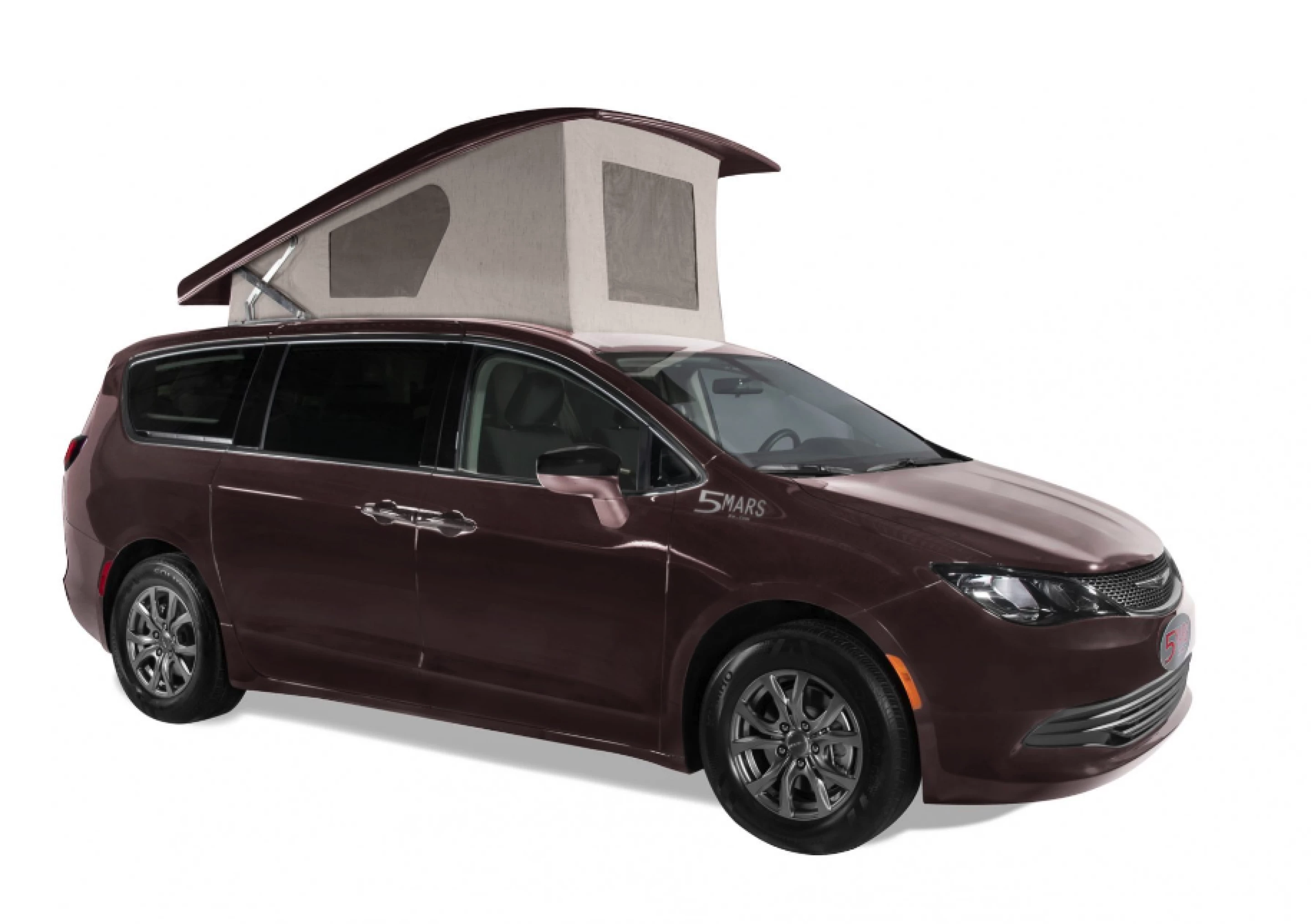 5 Mars makes a colorful, efficient mini-campervan out of the Chrysler ...