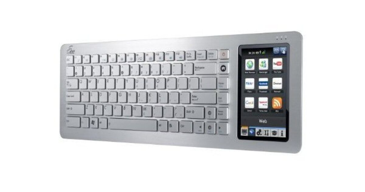 ASUS Eee Keyboard PC officially launched (at last)