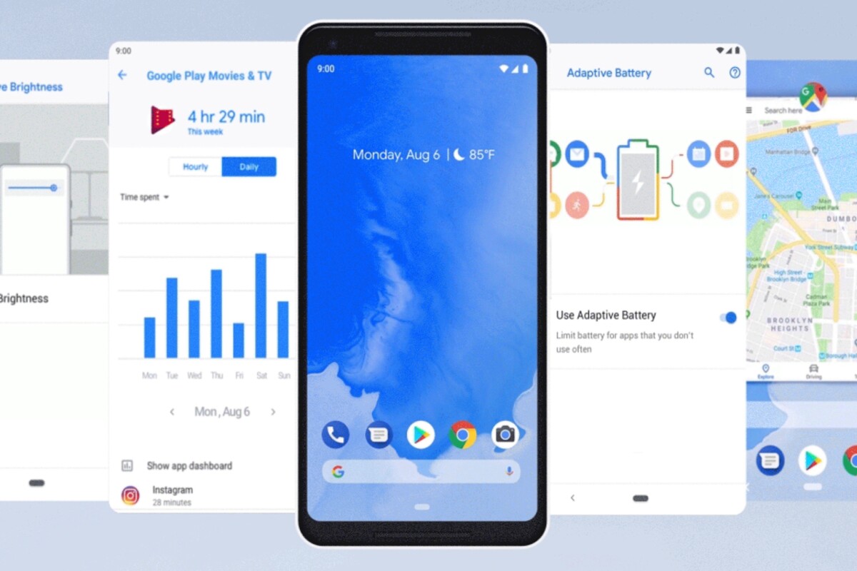 Android P is officially Android 9.0 Pie, rolling out now
