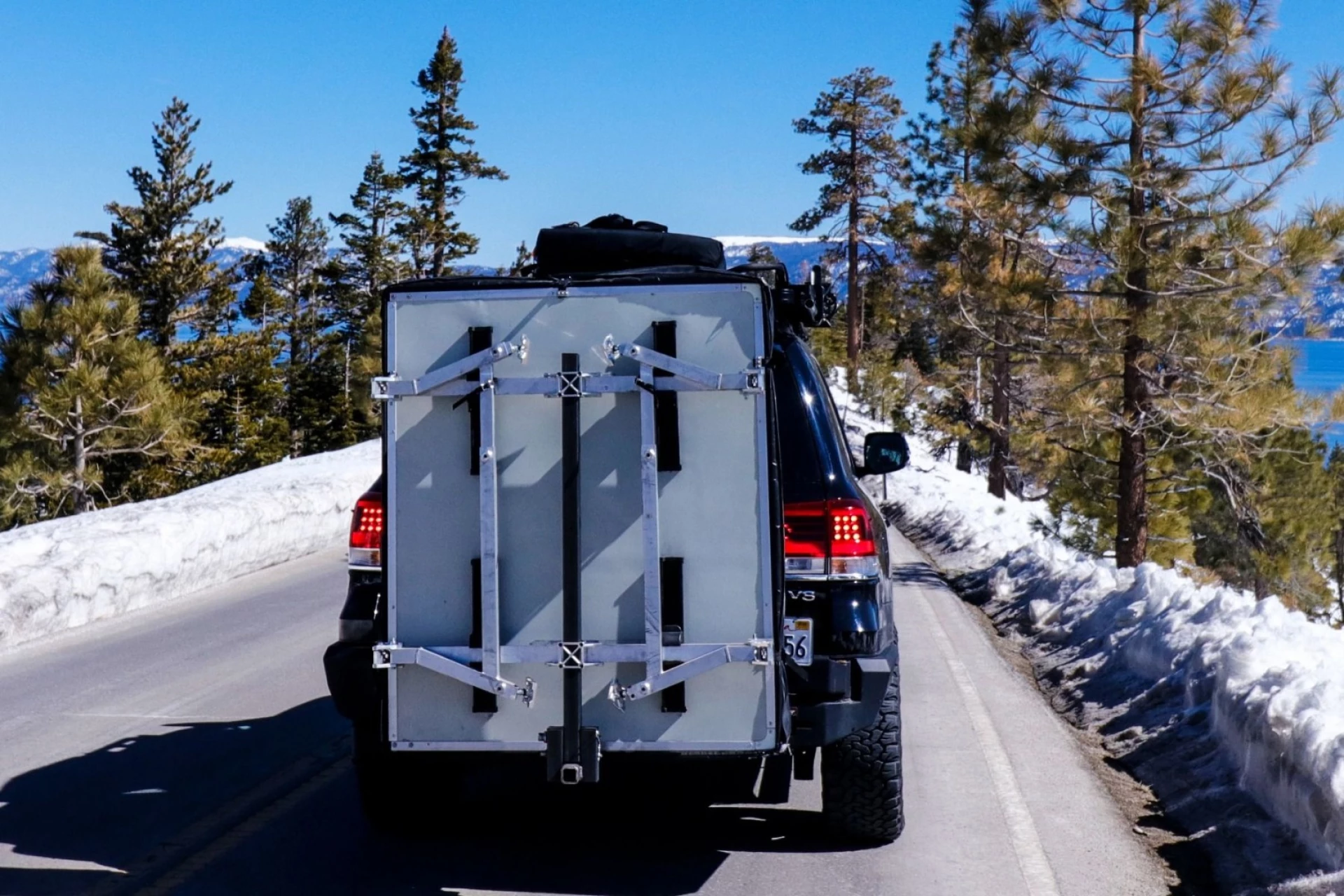 Rubicon bolts the roof-top tent to your hitch and creates a platform ...