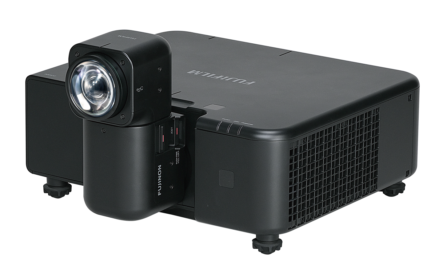 Googly-eyed 4K laser projector has rotating lens for ultimate flexibility