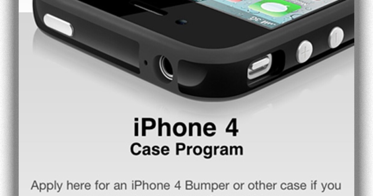 Apple's iPhone 4 Case Program will end on September 30 but Bumpers will ...