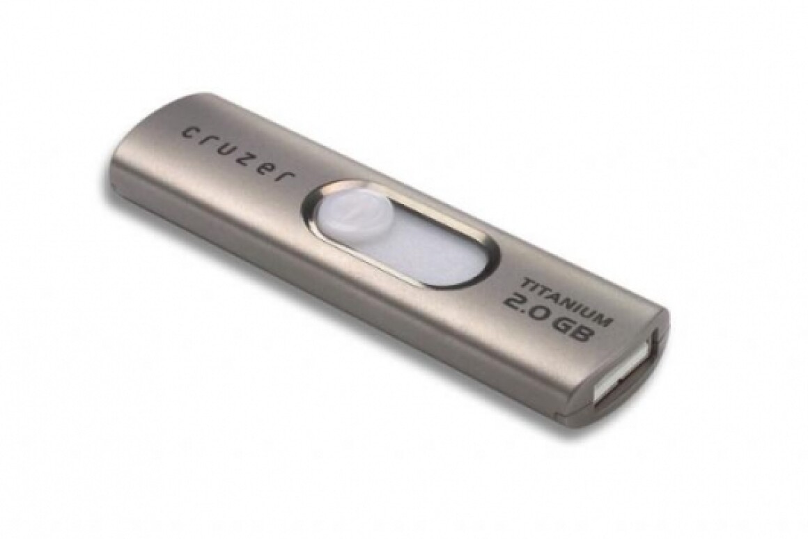 The Cruzer Titanium 2GB