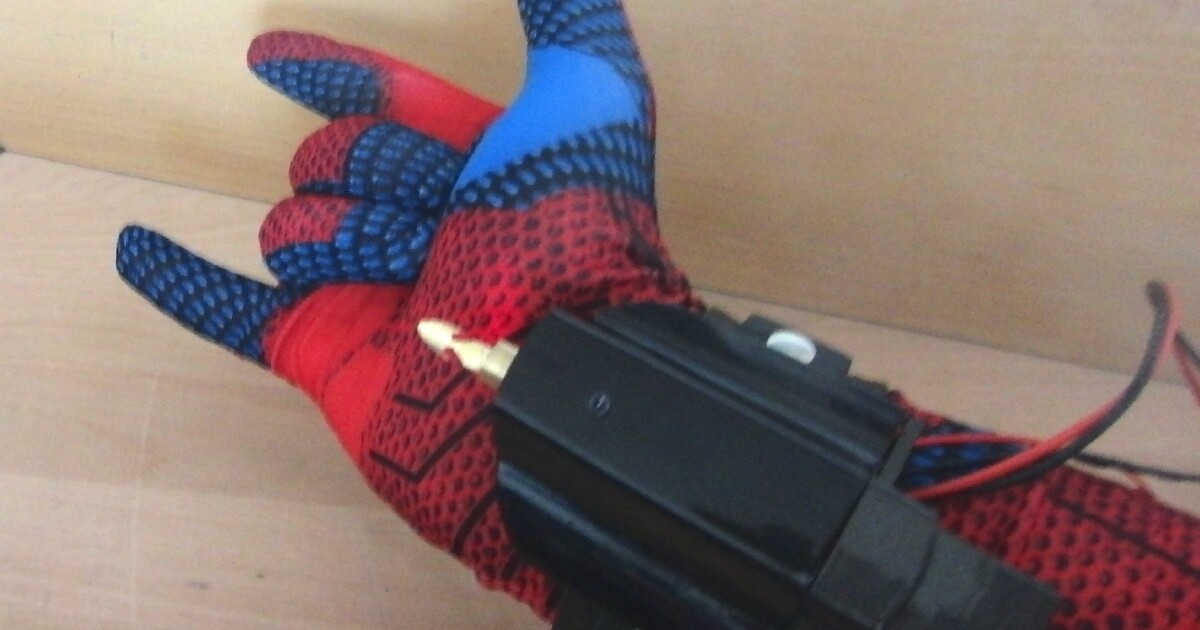 Real-life Spider-Man webshooter uses a coil gun instead of web fluid