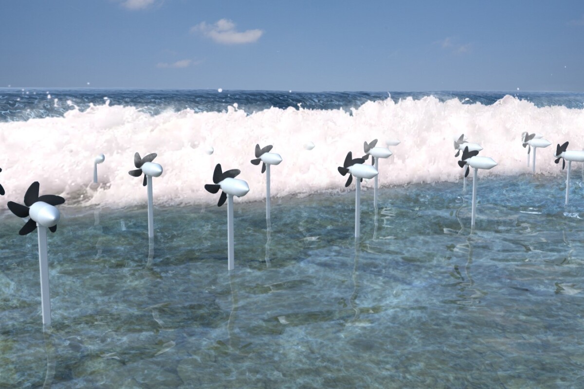wave turbines