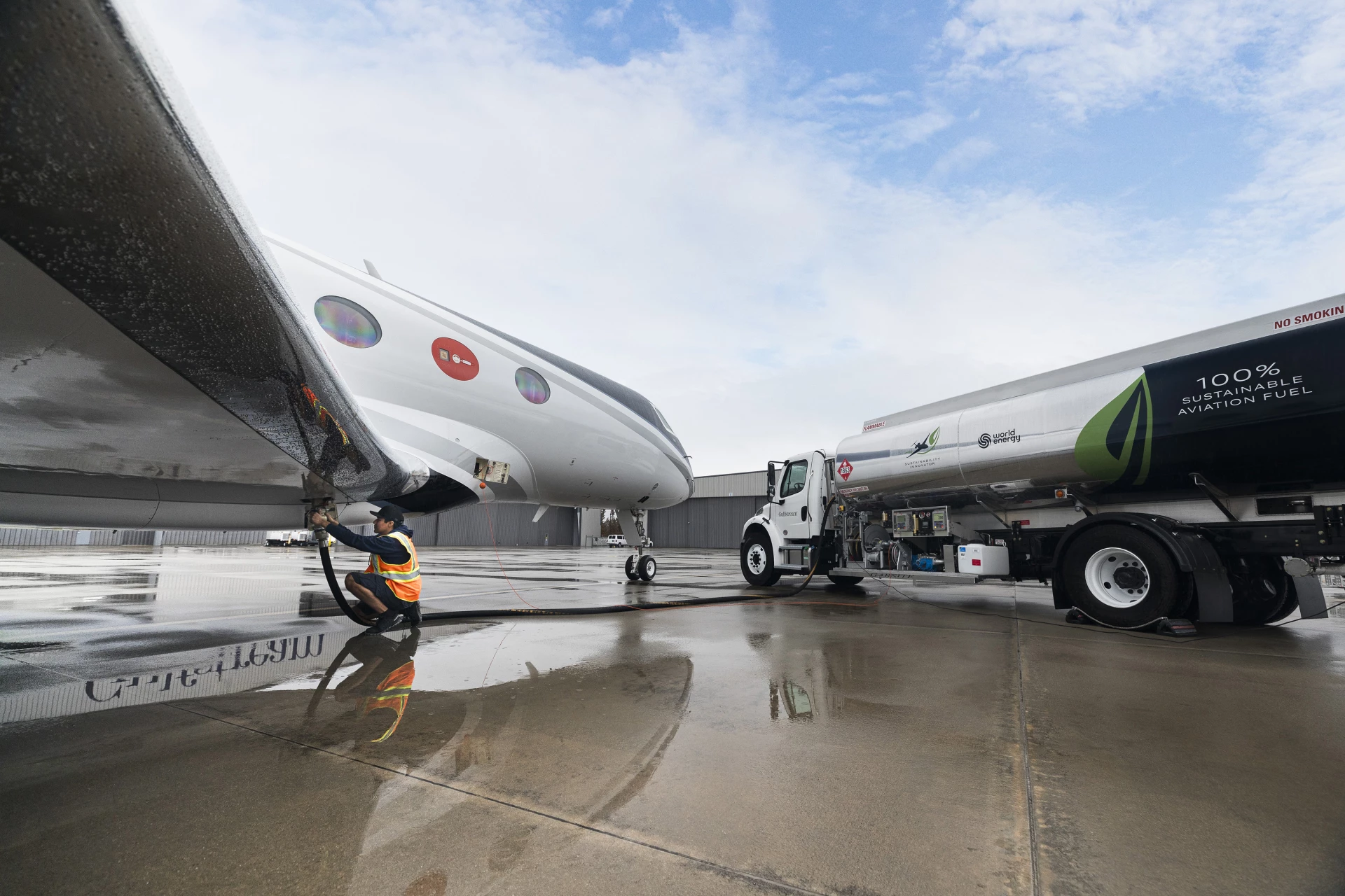 Gulfstream completes historic transatlantic flight with renewables