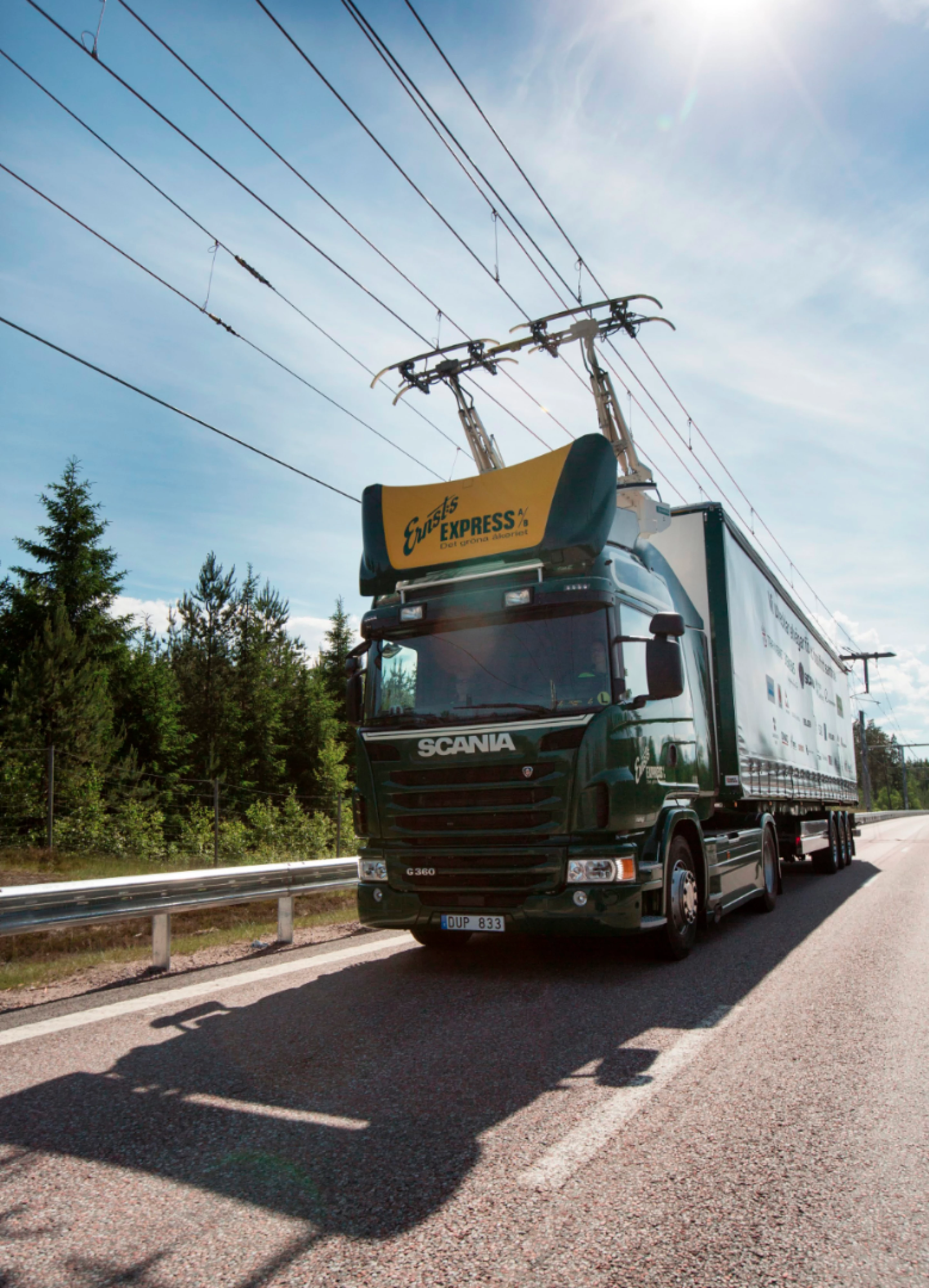 Sweden cuts the ribbon on electric highway for trucks