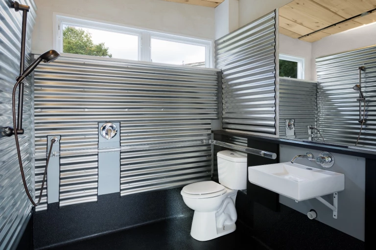 Wheelchair-friendly tiny house offers independence on wheels
