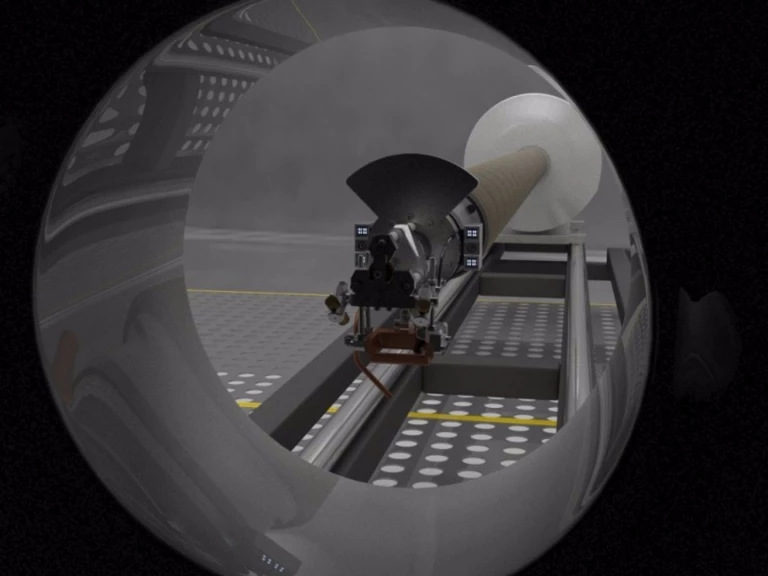 LaserPipe snake robot makes an inside job of pipe welding