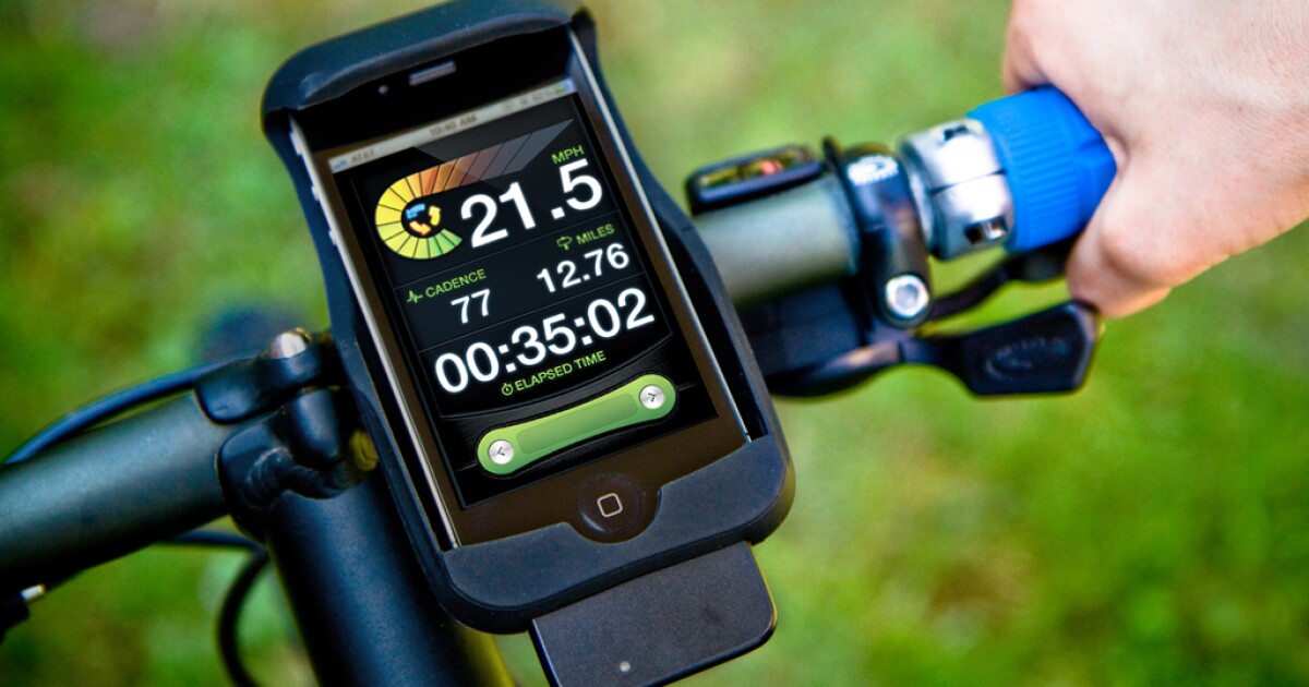 LiveRider turns your iPhone/iPod touch into a wireless bike computer
