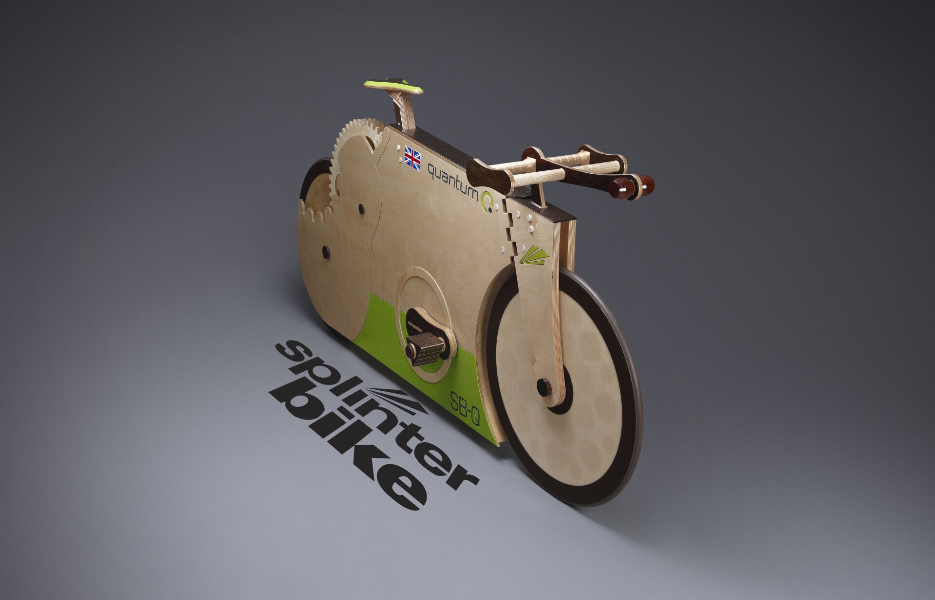 New SplinterBike Quantum all-wooden bike launched in time for London 2012 Festival