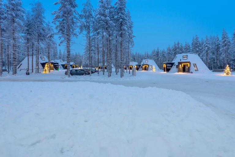 Glass Resort offers the best seat in the house for Northern Lights viewing