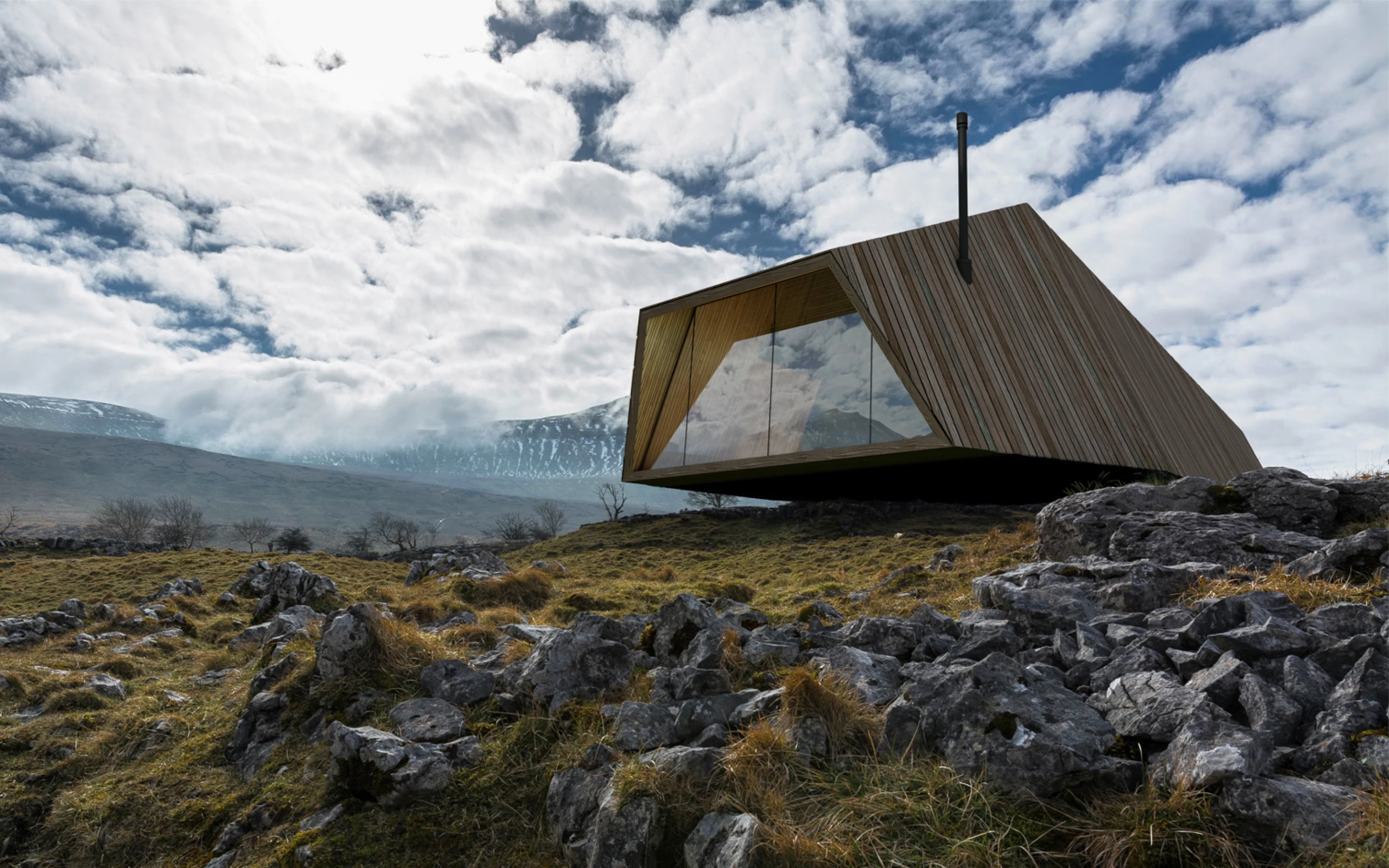 Sustainable home can be built in the trees or on ground