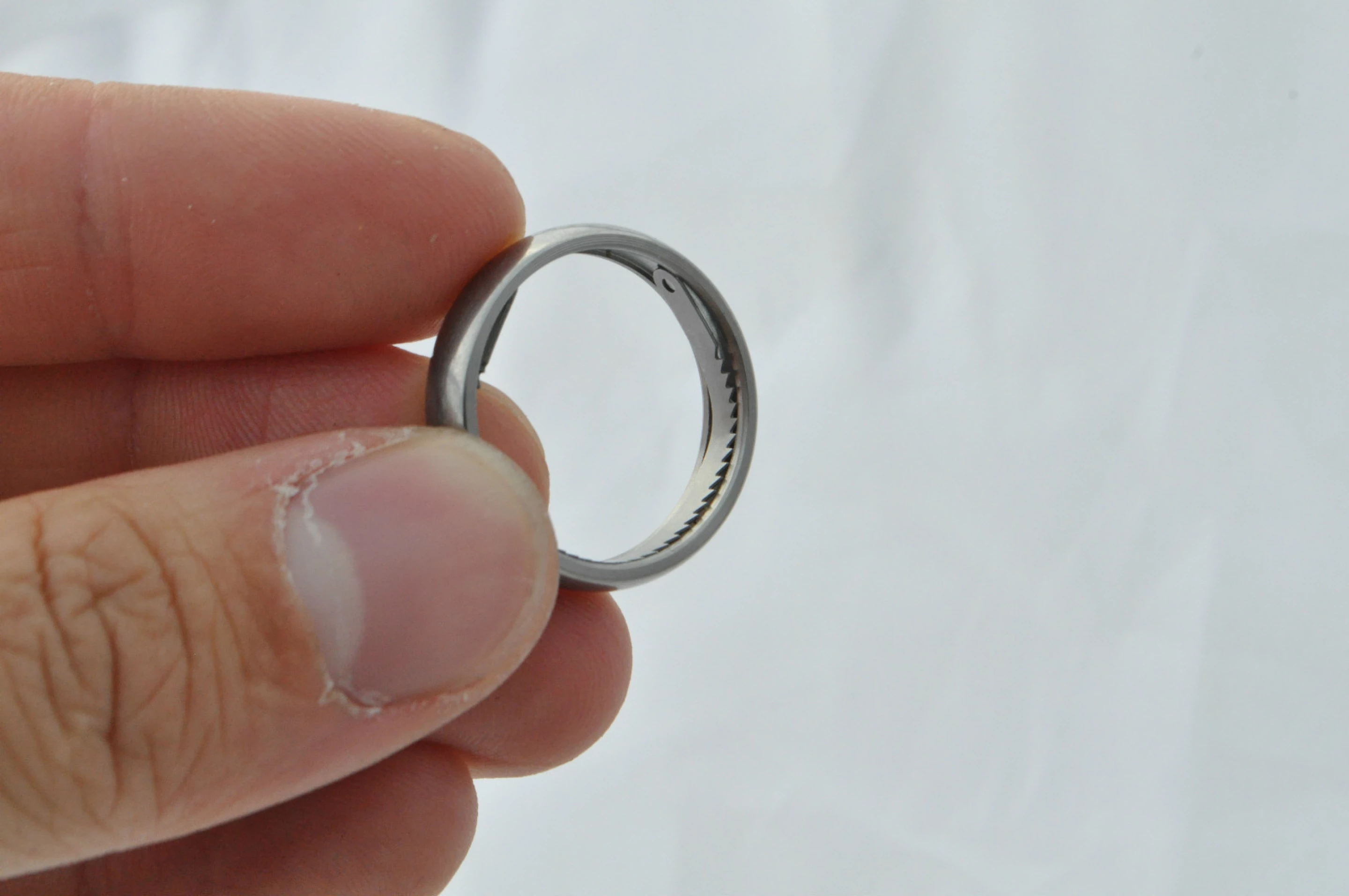 Titanium Escape Ring: Jewelry for James Bond-types