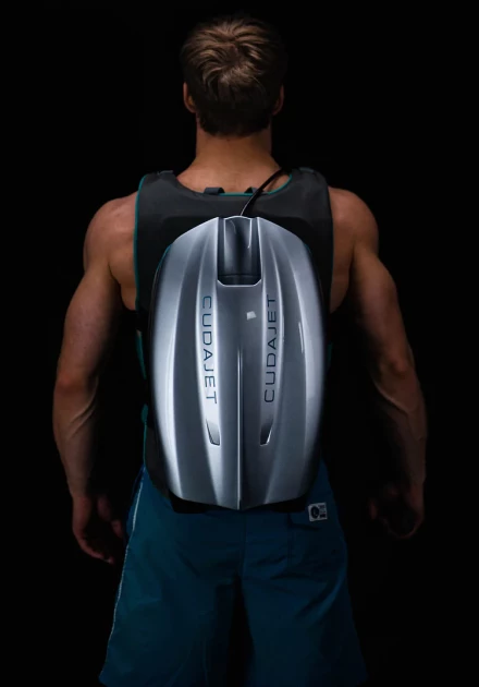 CudaJet wearable underwater jetpack boosts free diving adventures