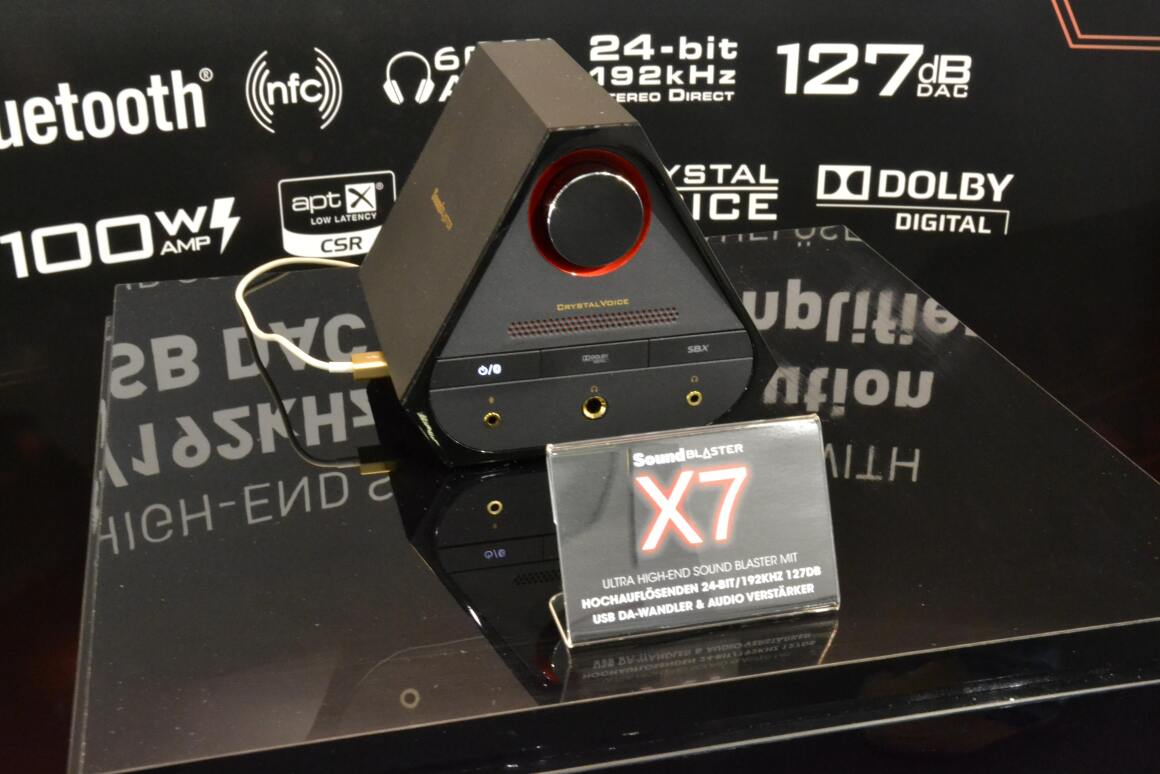 Creative takes aim at pro gamers with audiophile-grade Sound Blaster X7