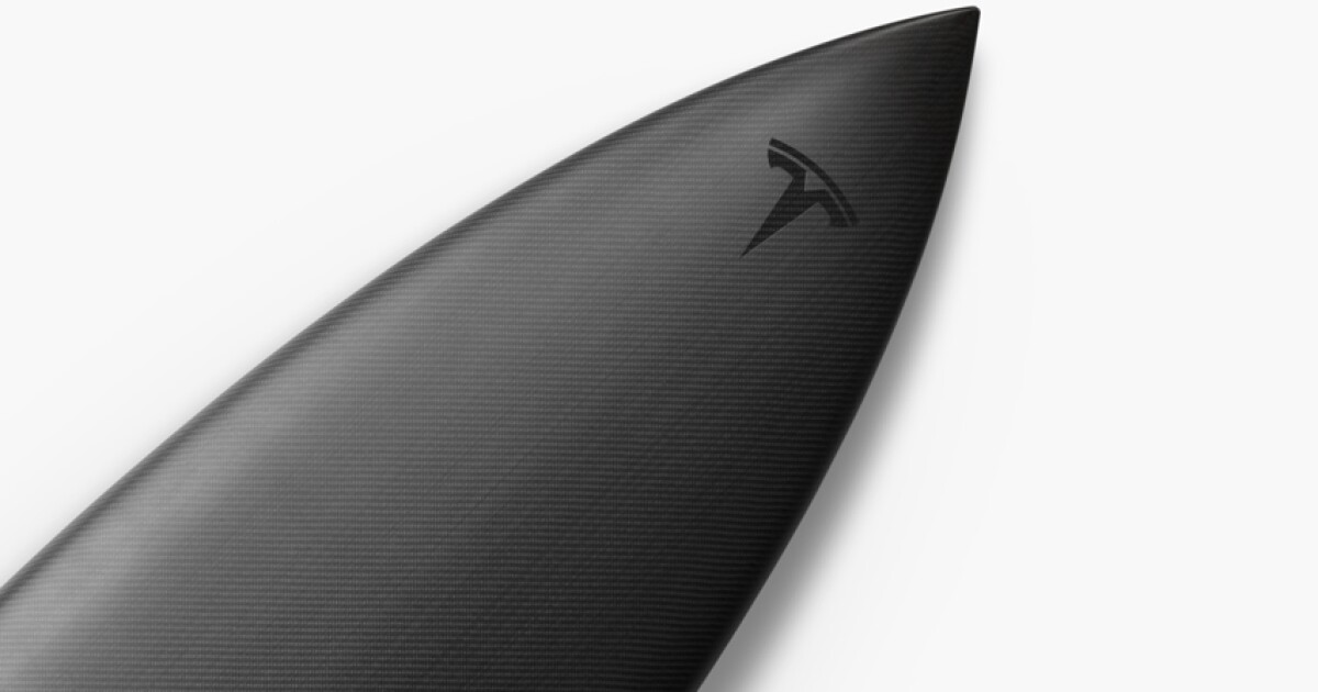 Tesla sells out of surfboards