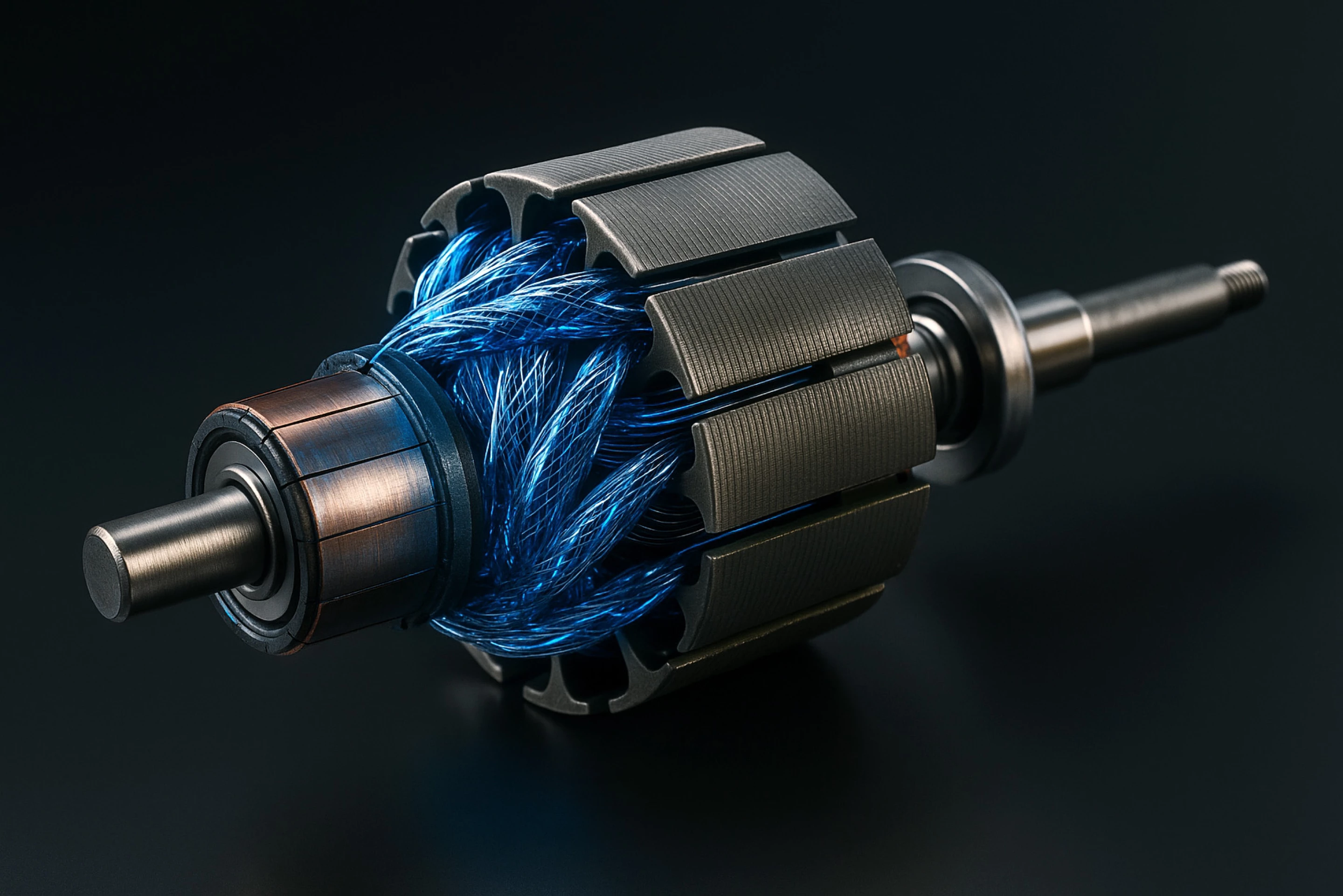 Metal-free motor: CNT cables take on copper's weight and cost