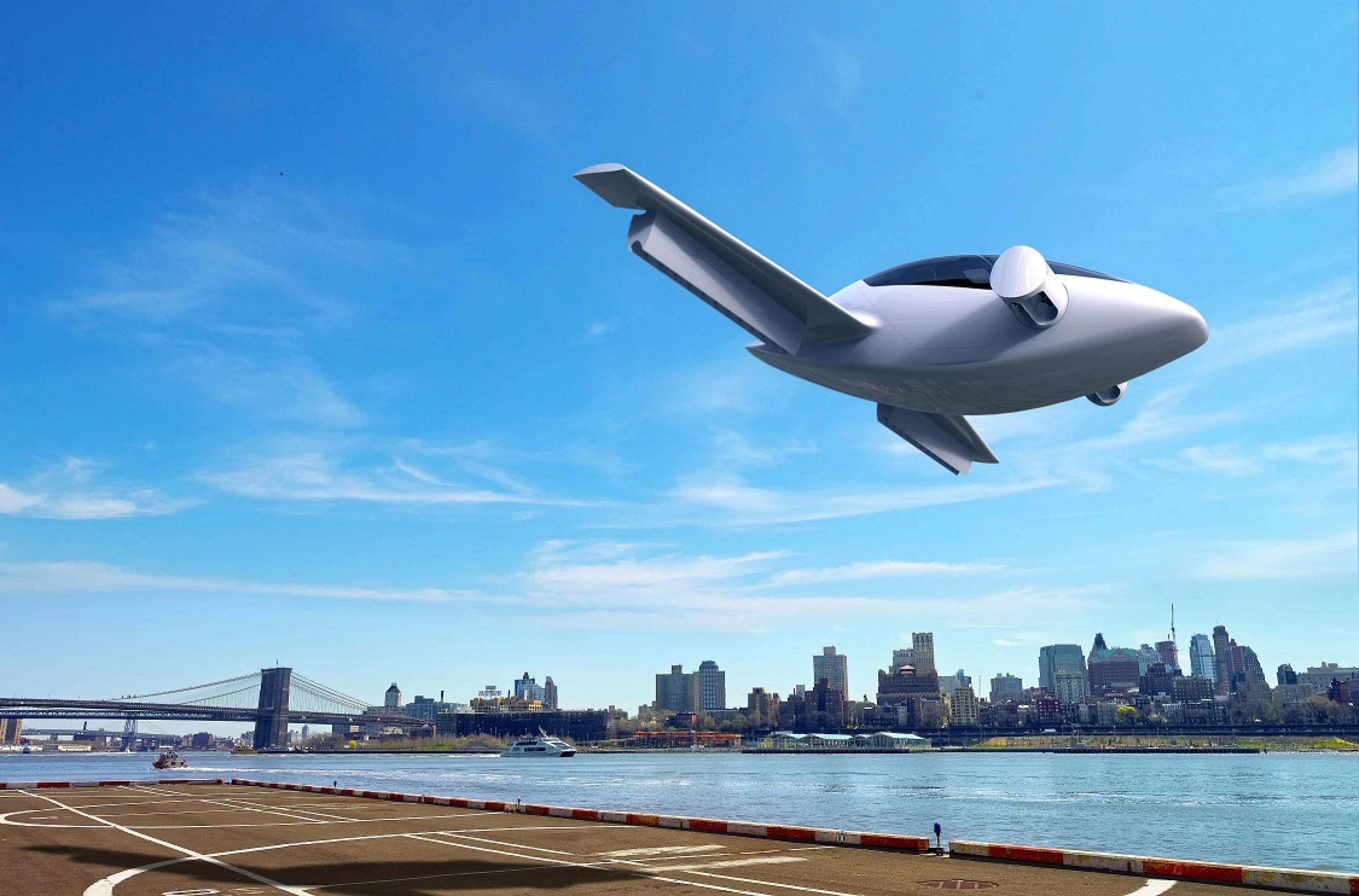 Early milestones in electric VTOL history