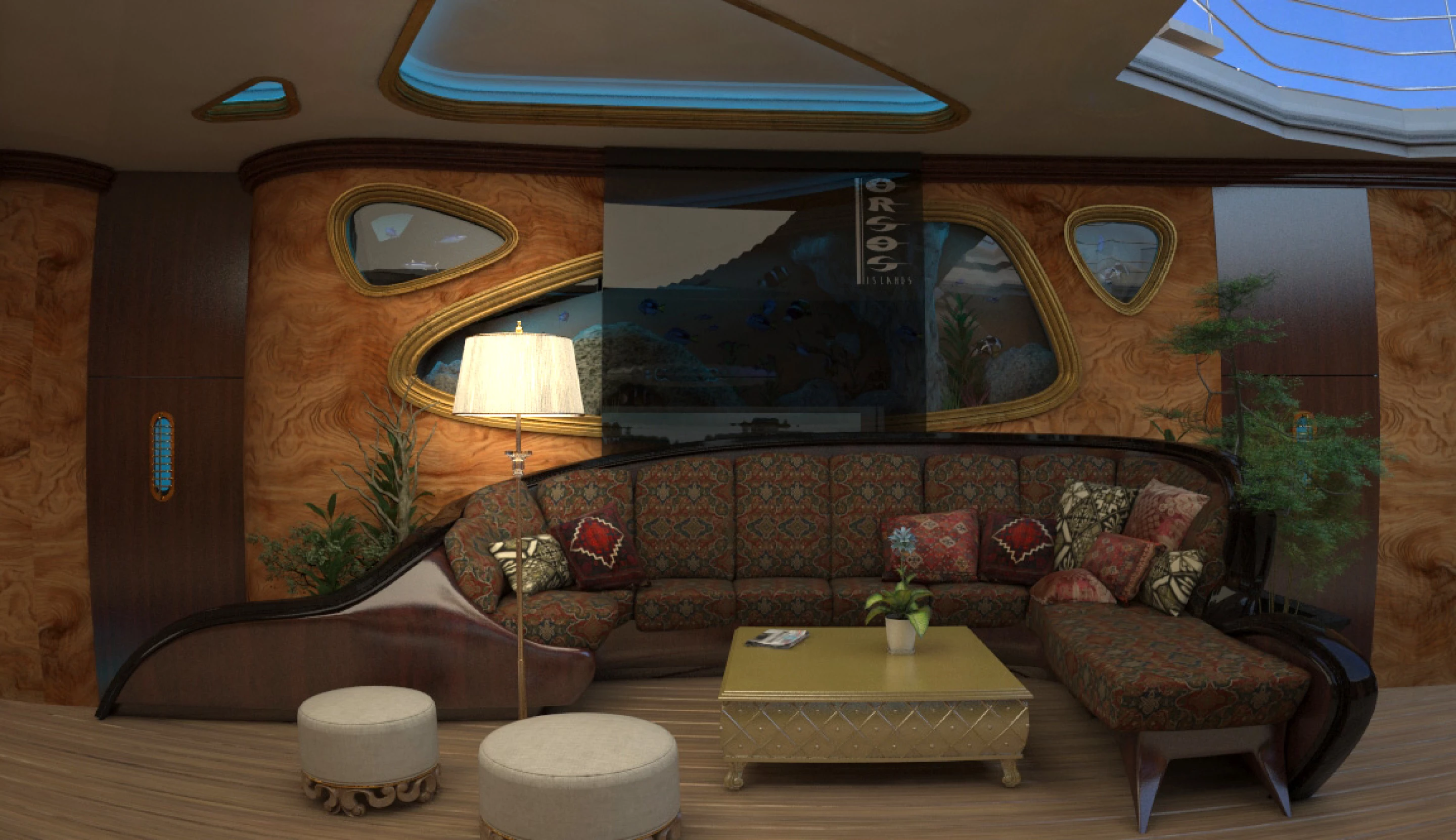 Orsos Island - the smallest personal floating island yet in a fast ...