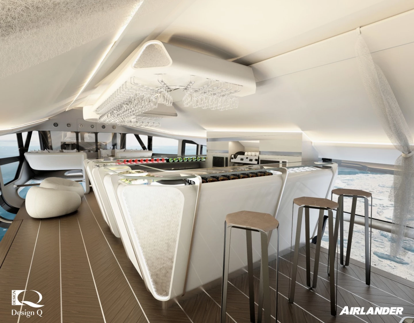 HAV shares first images of planned luxury airship cabin