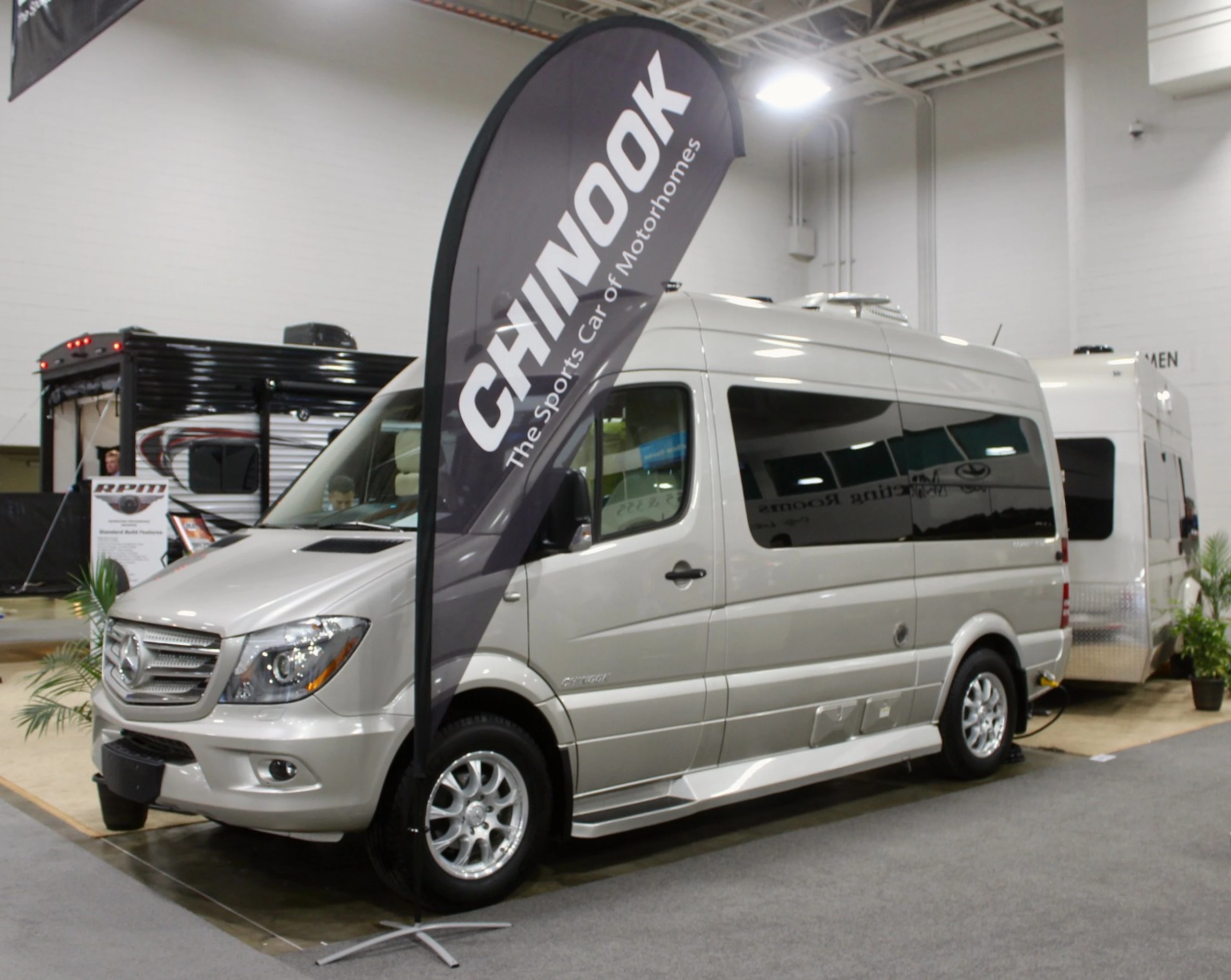 App-controlled, minicar-hauling camping trailer echoes the look of the ...