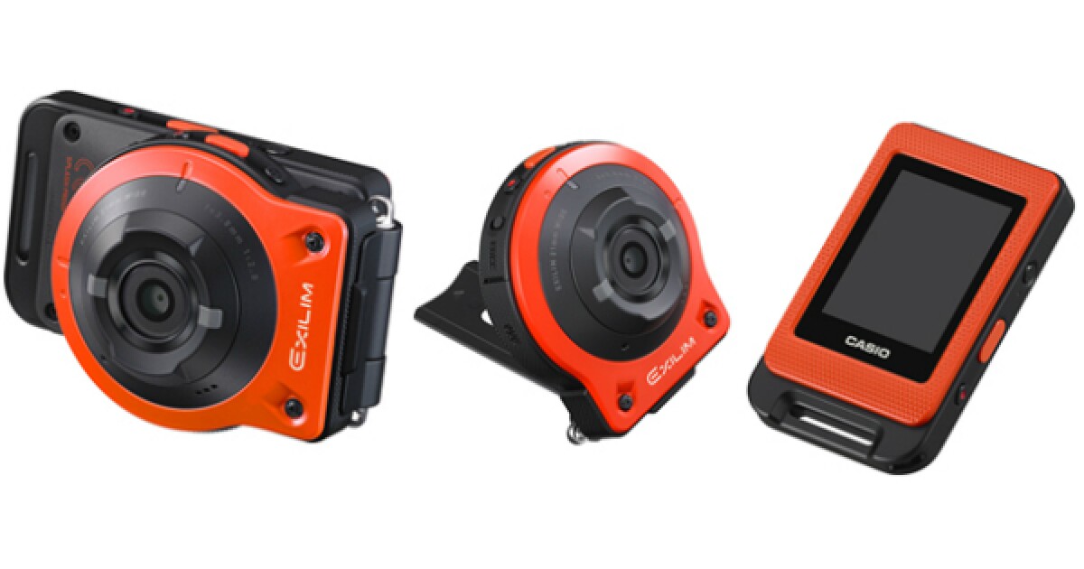 Casio Exilim EX-FR10 splits into two for remote-control photos