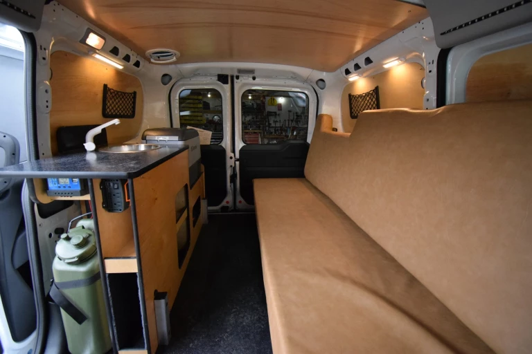 Cascade Campers kit creates a stealth, two-person mini-campervan for ...