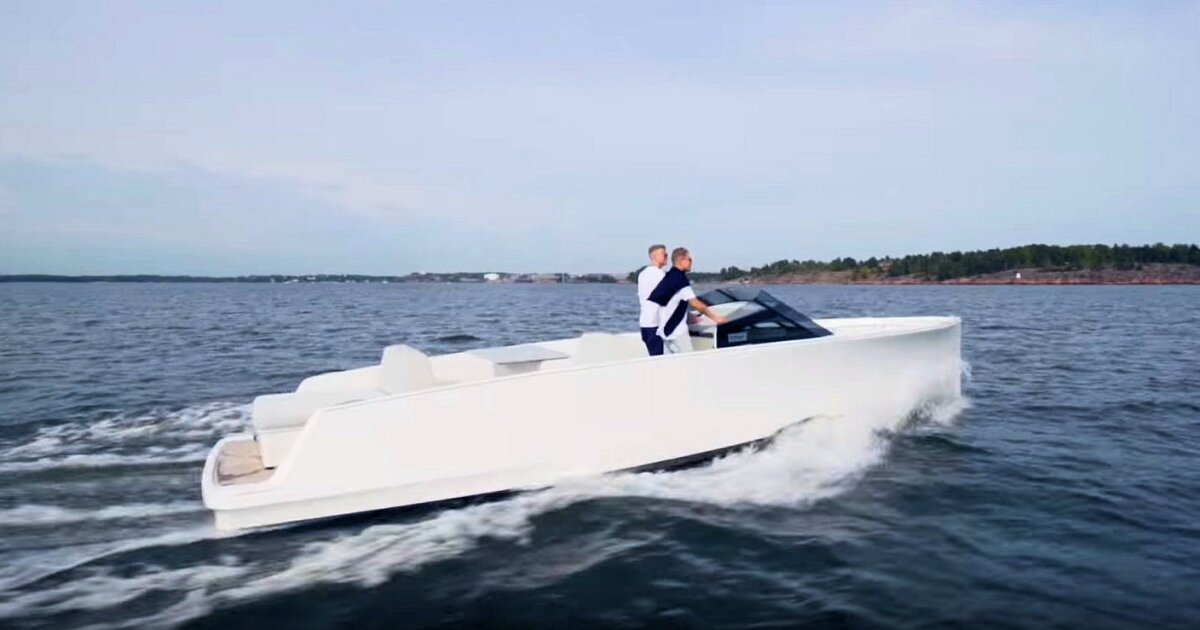 Q Yachts introduces rapper to quiet, emissions-free luxury boating