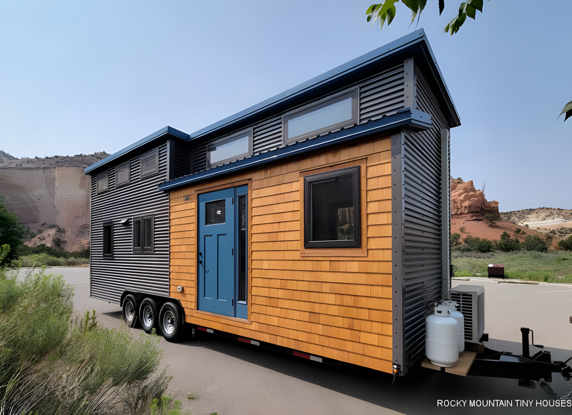 Tiny house for two maximizes space with compact but comfortable layout