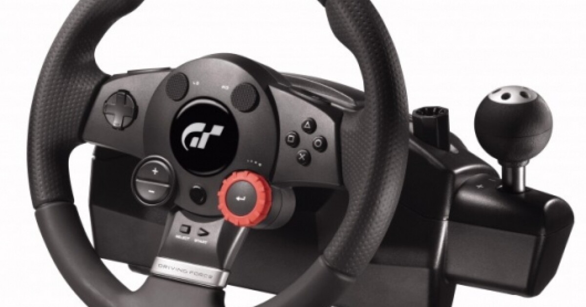 Logitech's Driving Force GT Wheel for the PS3