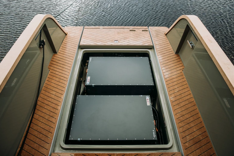 Modular, connected e-boat slips into US waters like an electric eel