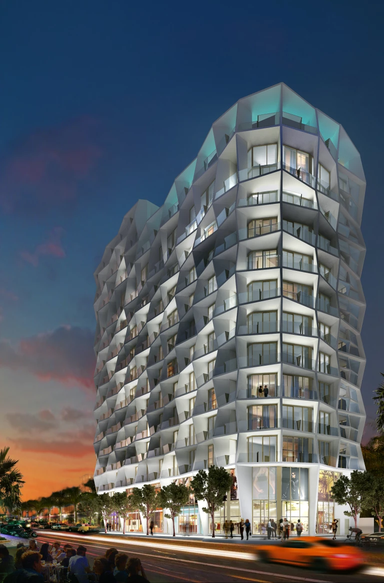 Studio Gang unveils renders for LEED Gold tower in Miami