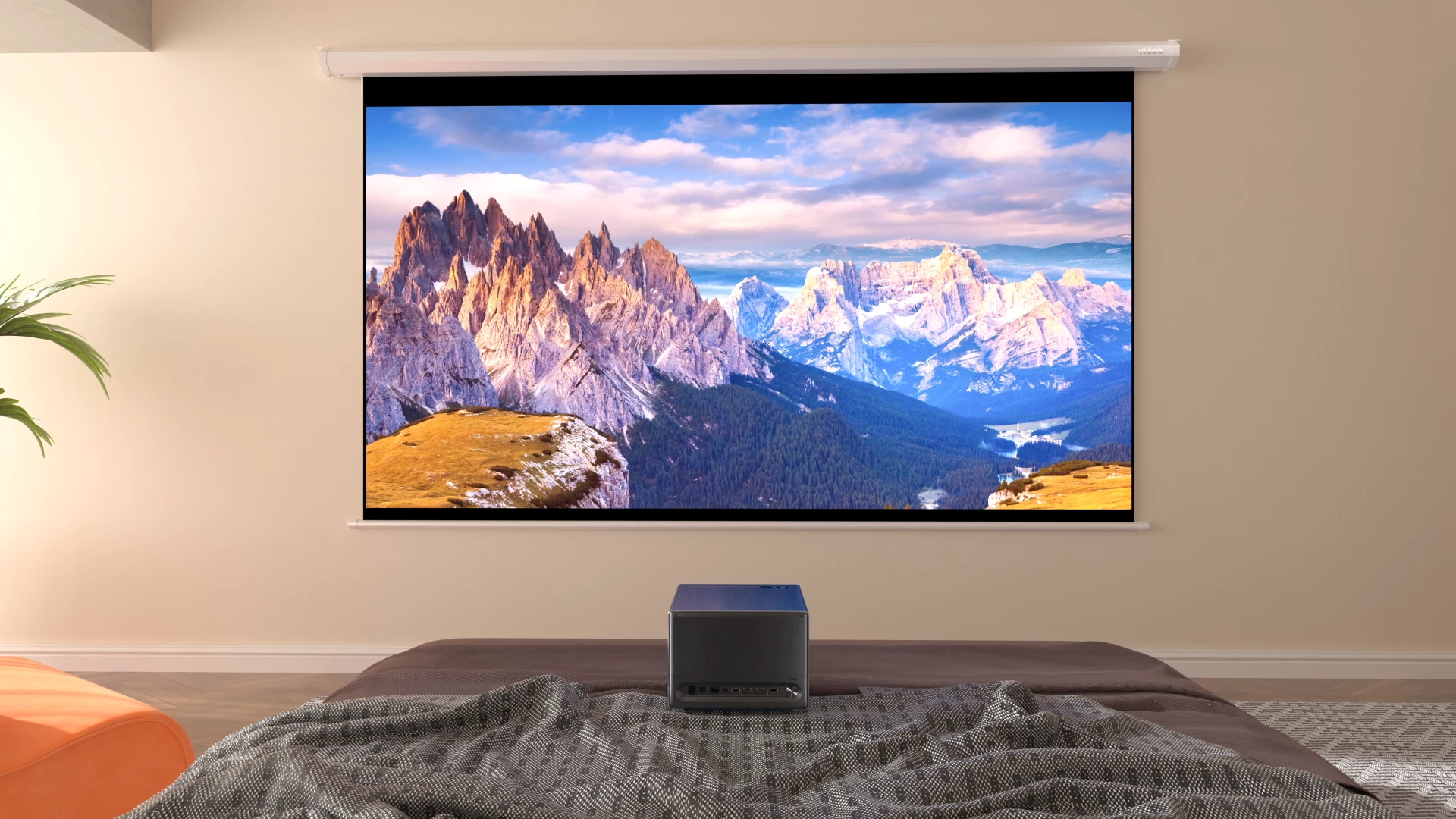 Triple-laser 4K projector rocks JBL speakers for all-in-one entertainment