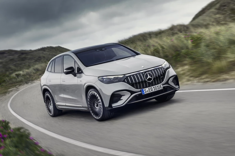 Mercedes EQE e-SUV brings up to 340 miles or 677 hp of AMG power