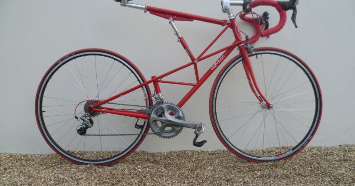 Telescoping bike changes shape to fit the rider