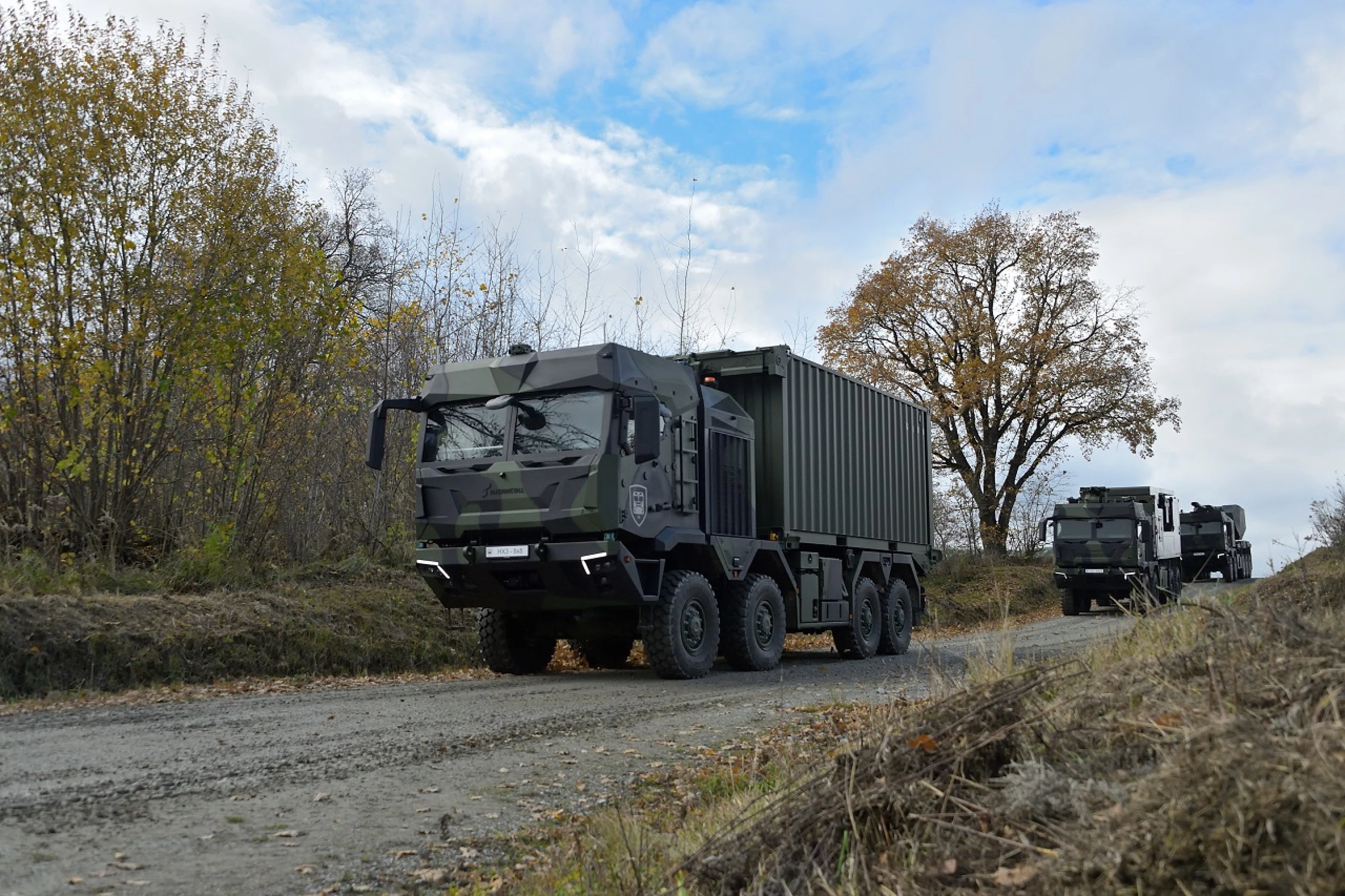 Rheinmetall rolls out new-gen HX3 tactical truck line