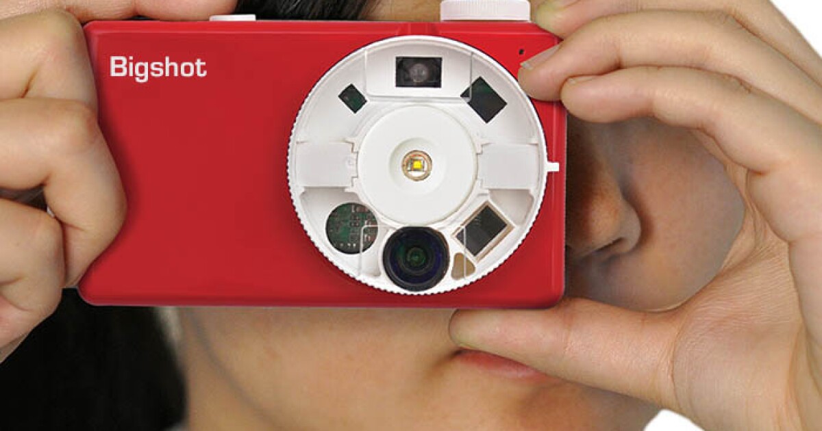 Build your own digital snapper with the Bigshot DIY camera kit