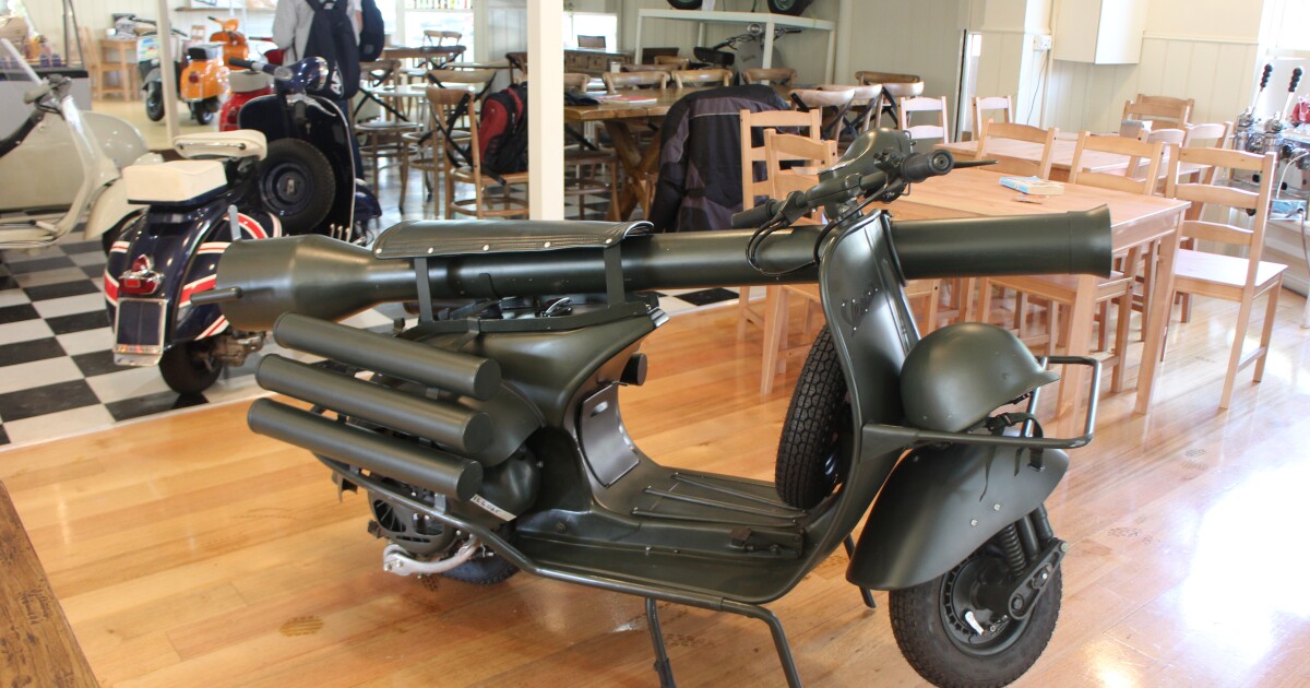 Vespa's lethal 150 TAP: A scooter with serious attitude