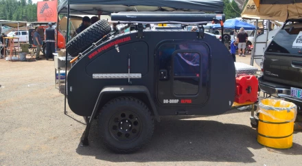 Tiny off-road teardrop proves itself the alpha of the pack