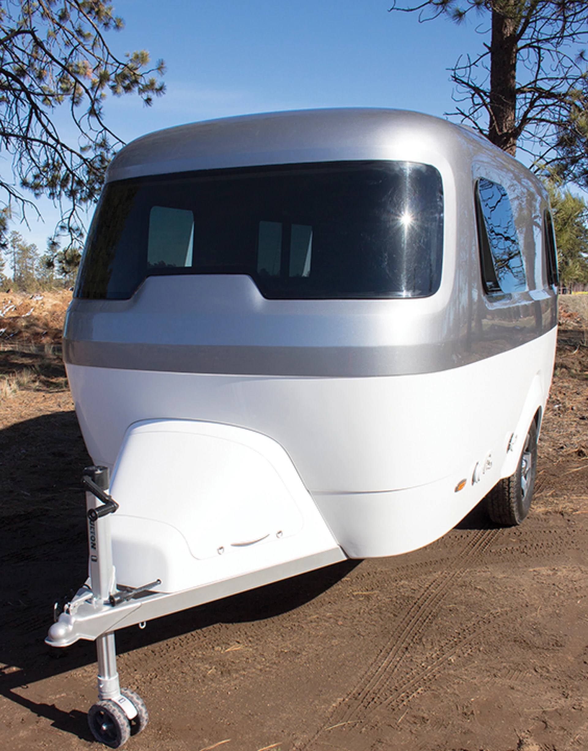 Nest Caravan delivers a monocoque-built glamping adventure