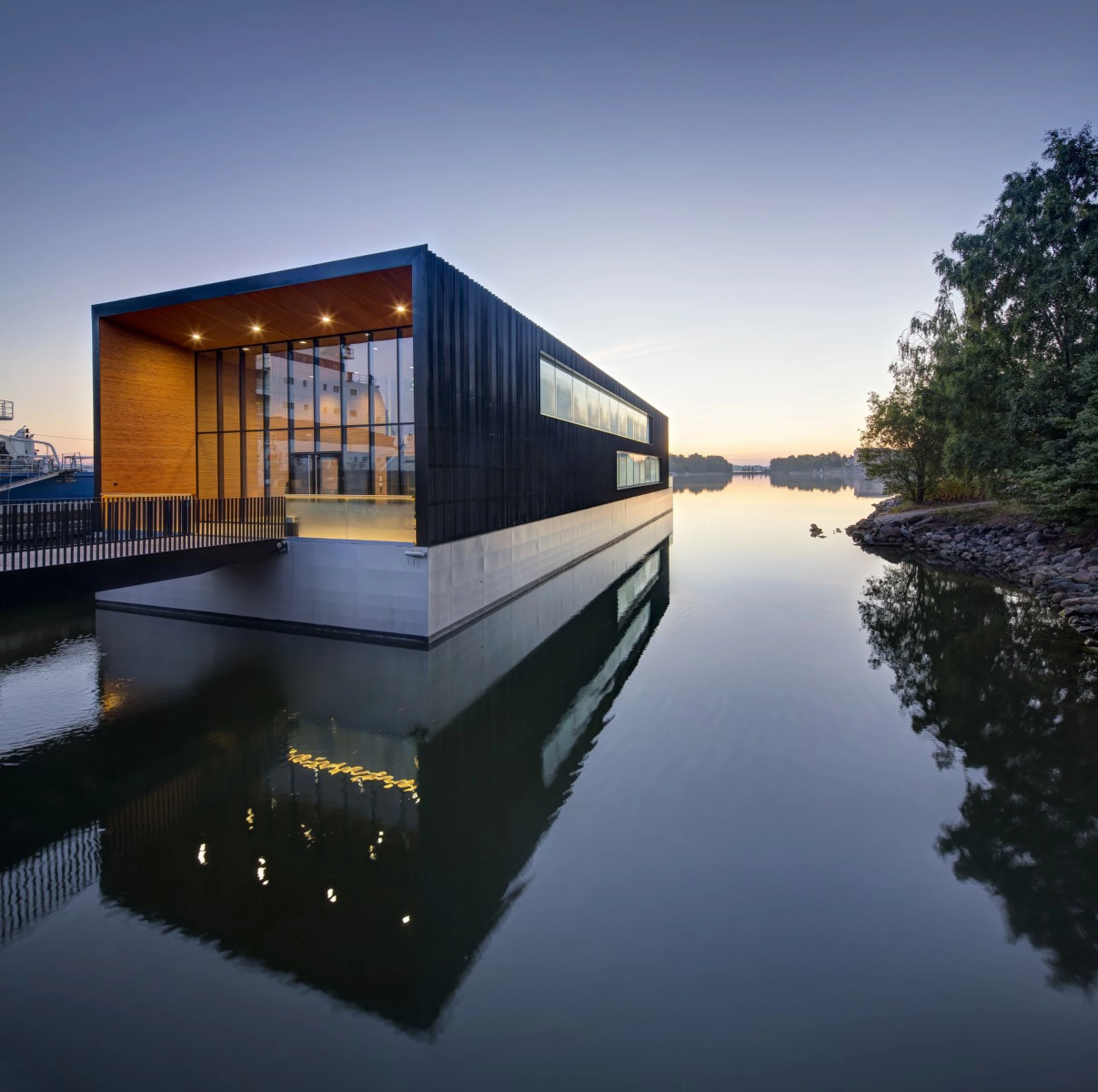Finnish shipping company gets floating HQ