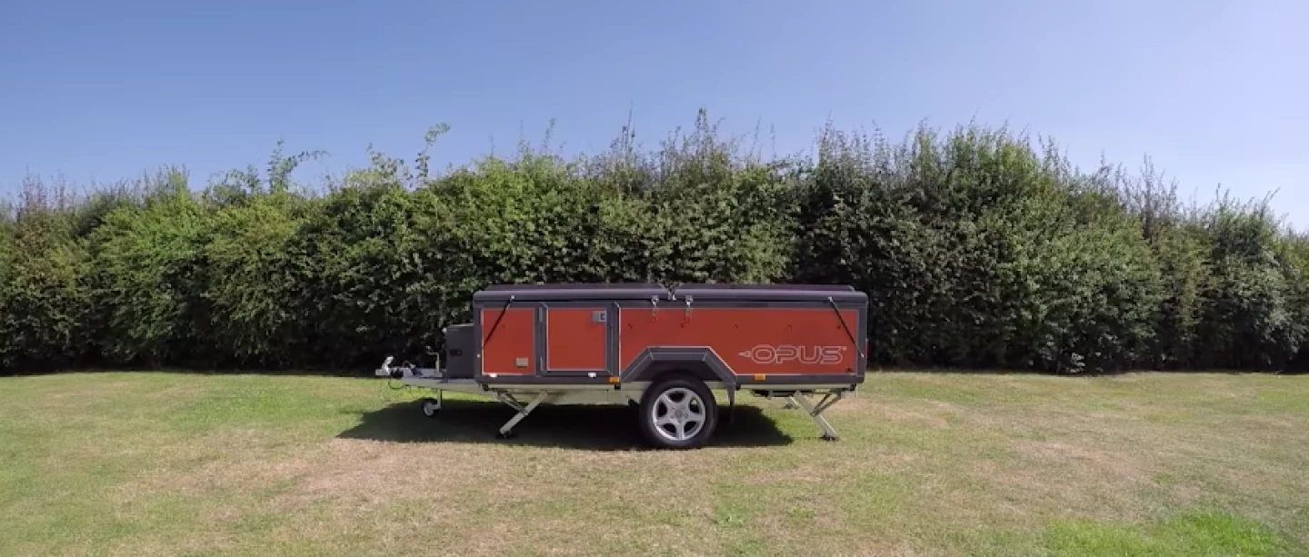 Air Opus camping trailer inflates into a home away from home in 90 seconds