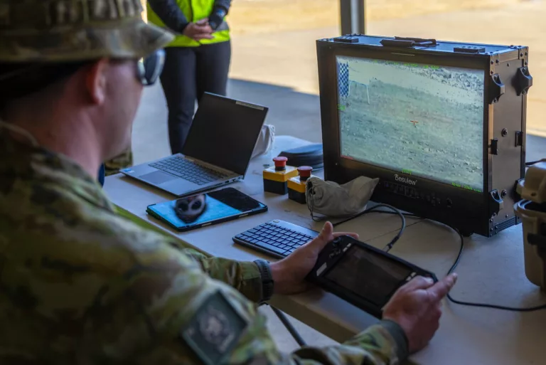 Suitcase-sized laser weapon takes down drones in Australian Army tests