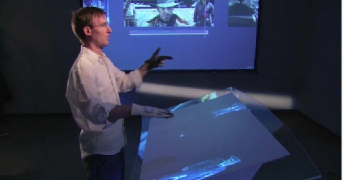 The real-life Minority Report computer interface