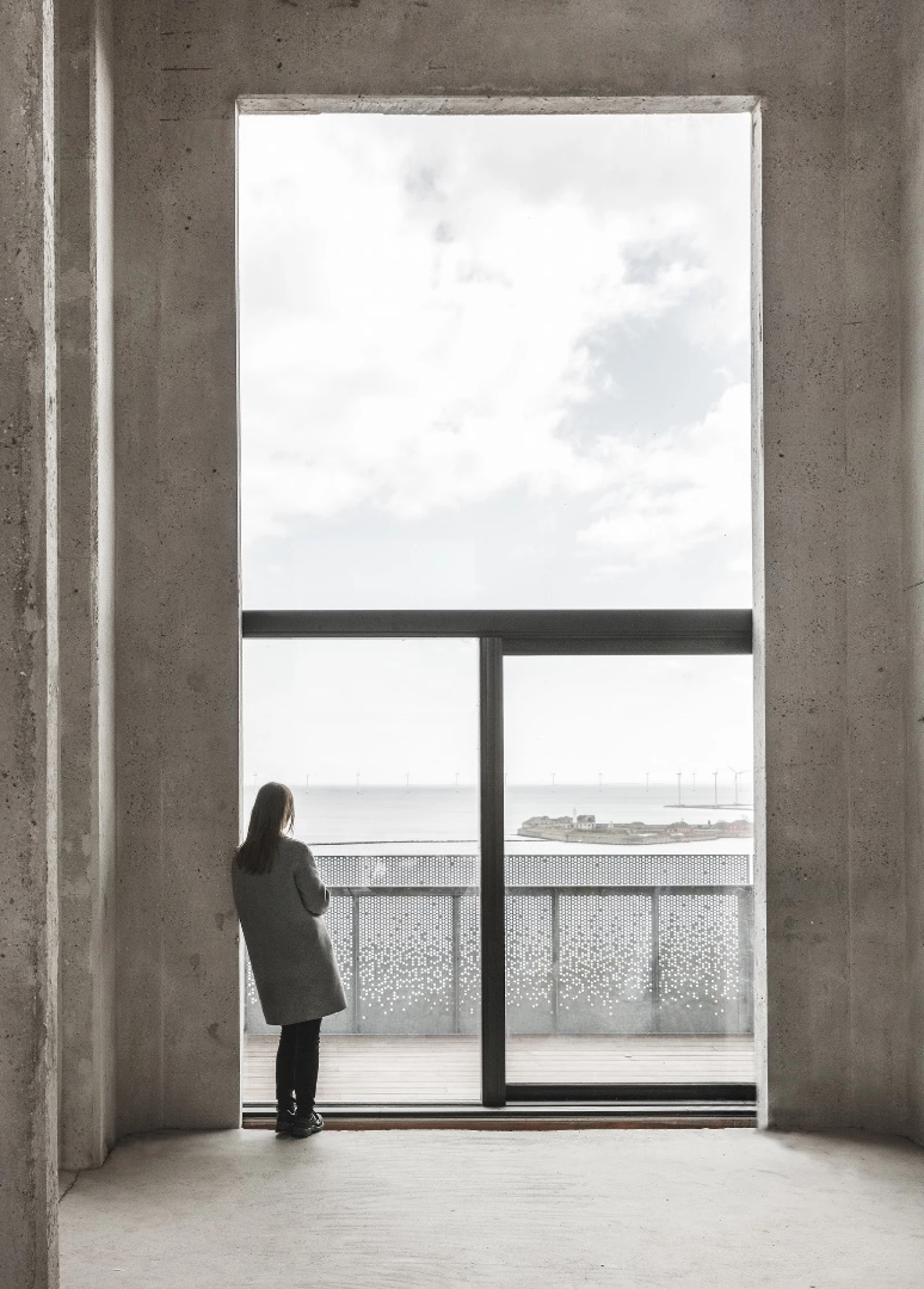 Former industrial silo turned into high-rise apartment building
