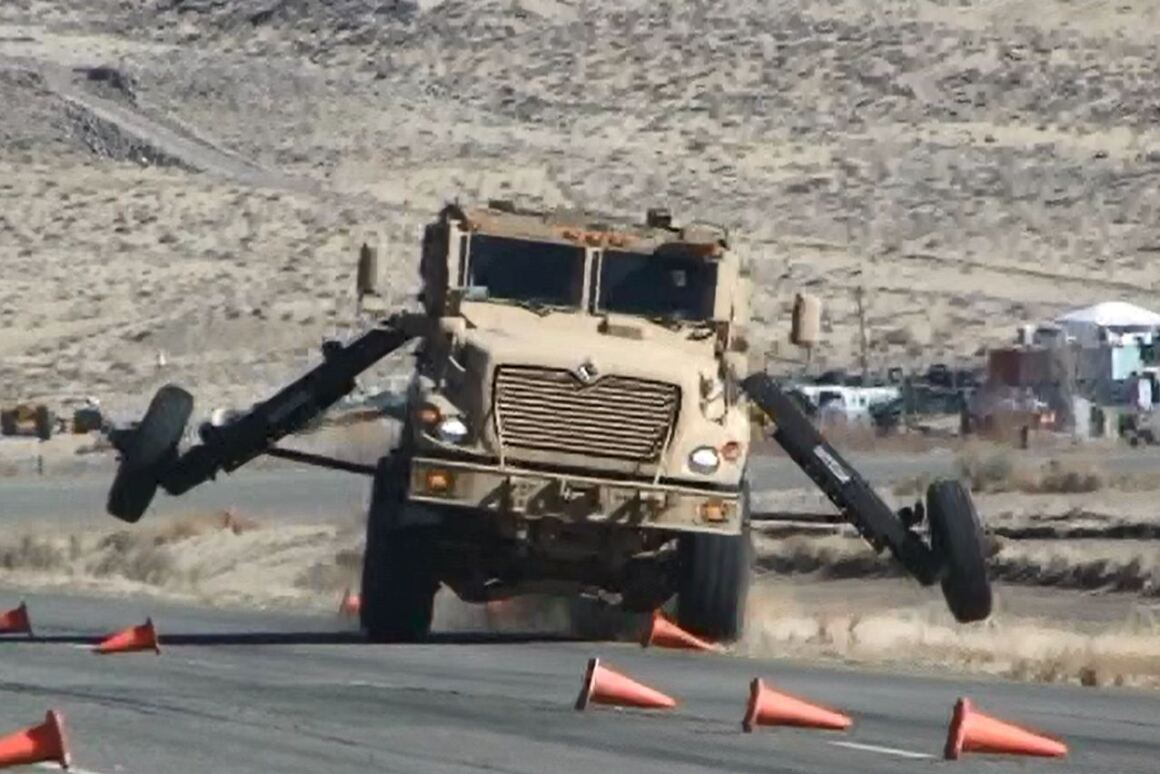 US Army installs electronic stabilty control on MRAP vehicles