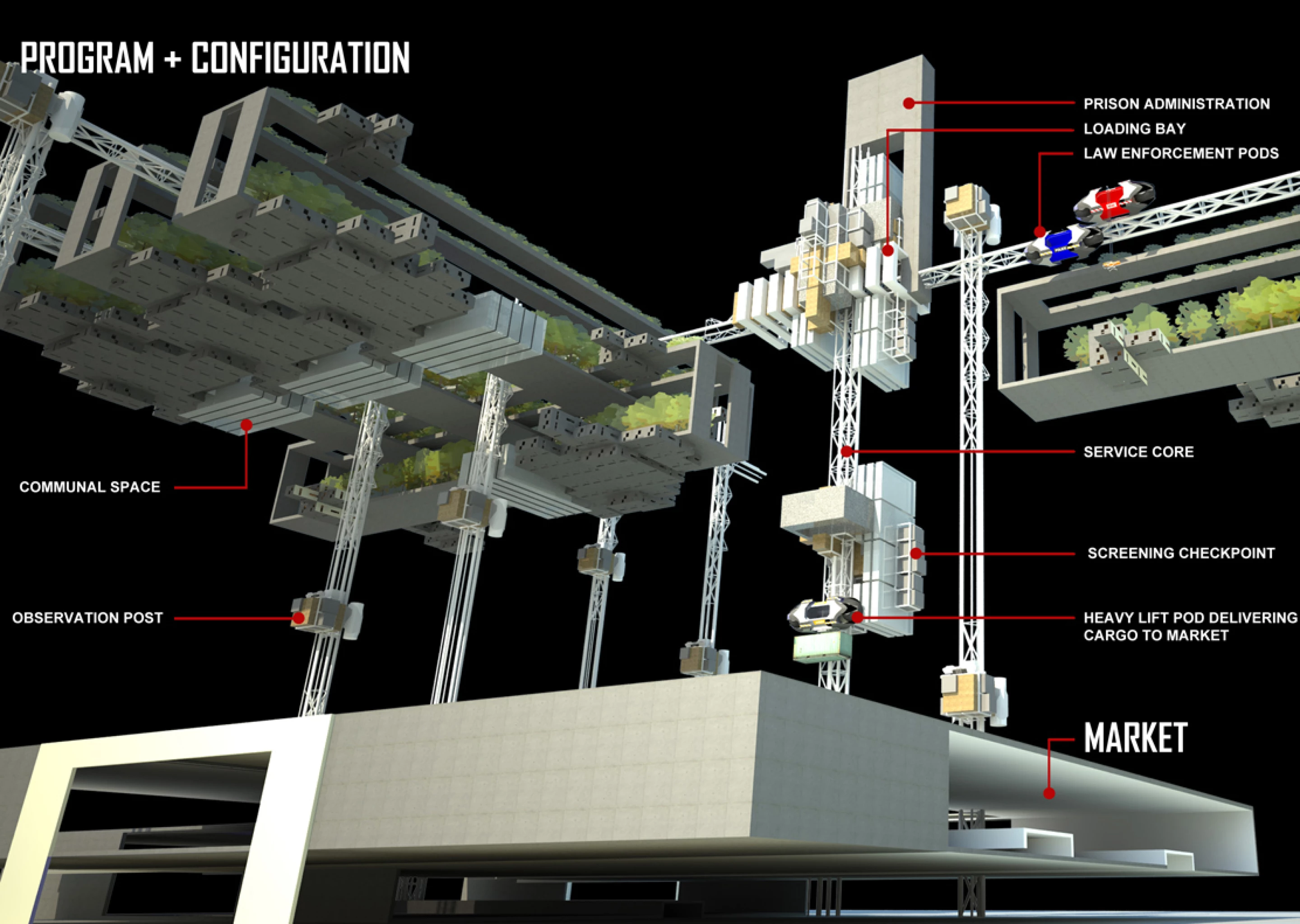 Vertical Prison leaves criminals up in the air