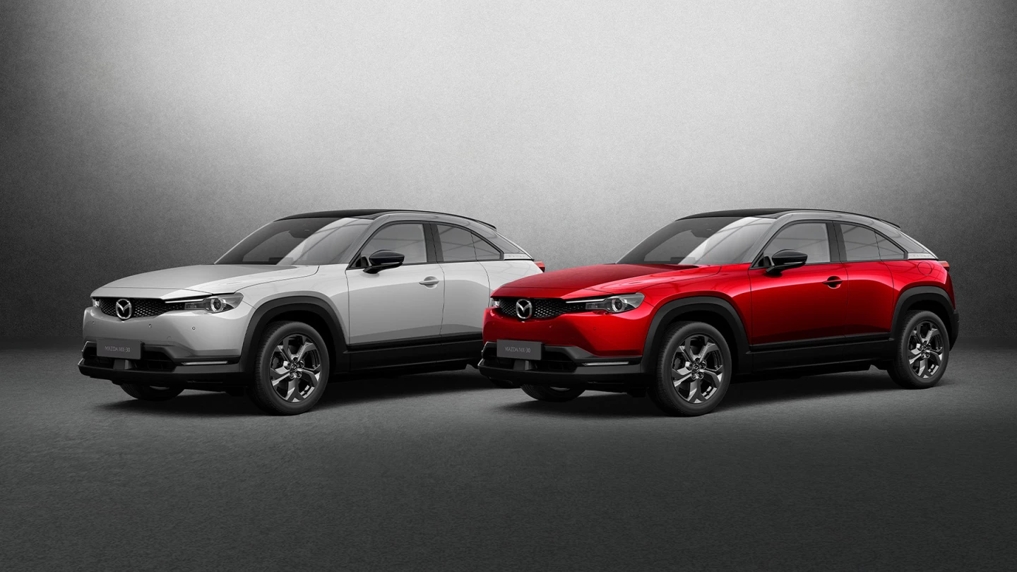 Mazda debuts all-electric MX-30 compact SUV, and rotary plug-in hybrid