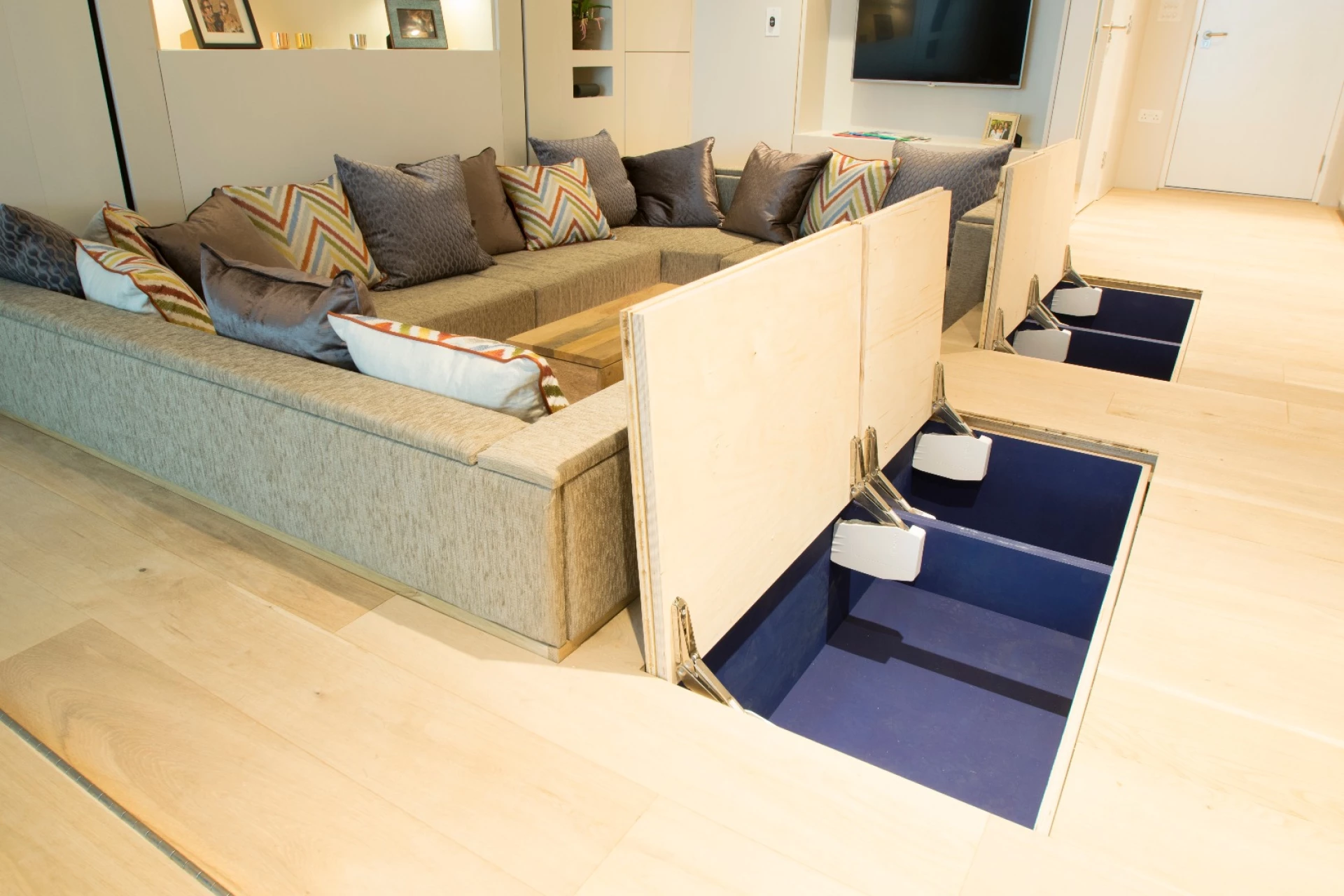 Yo! Home's space-saving hidden features roll four rooms into one